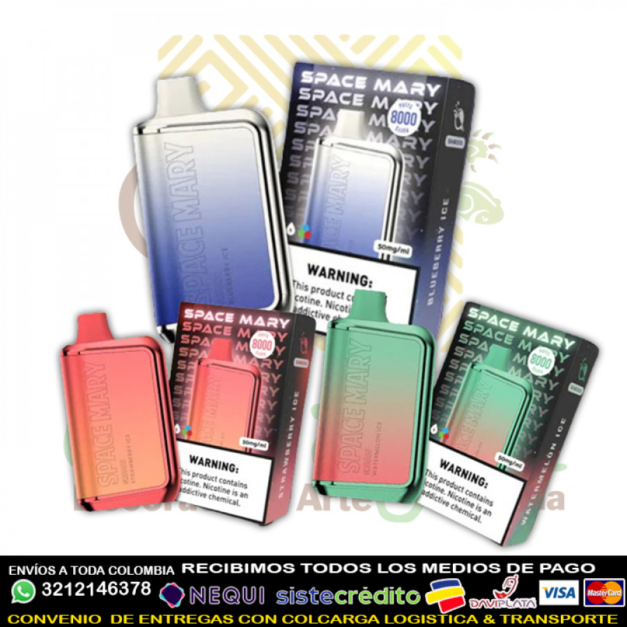 Vape Desechable Strazz Space Mary - 8000 Puffs
